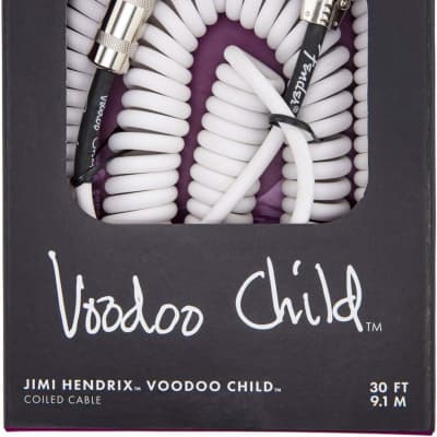 Fender Jimi Hendrix Voodoo Child Straight / Angle Coiled | Reverb