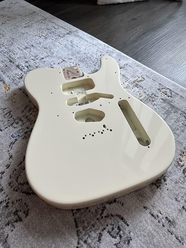 Fender American Professional Olympic White Telecaster Body | Reverb