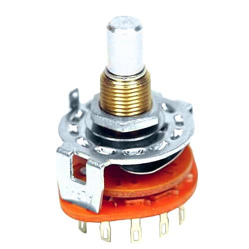 Alpha 12 Position, 1 Pole Rotary Switch, Make Before Break | Reverb