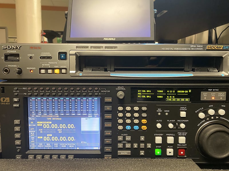 Sony SRW-5800 HDCam-SR VTR | Reverb