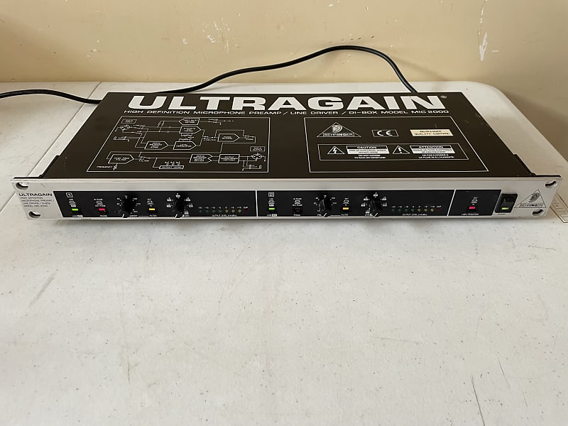 Behringer MIC 2000preamp | Reverb