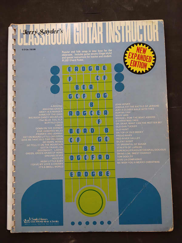 Classroom Guitar Instructor Music Book | Reverb