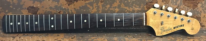 Original Vintage 1965 Fender Mustang Guitar Neck | Reverb