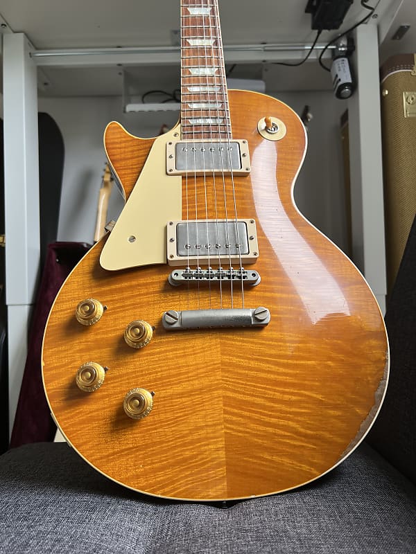 Gibson Les Paul R9 M2M 1959 Historic Reissue 2017 - Desert | Reverb