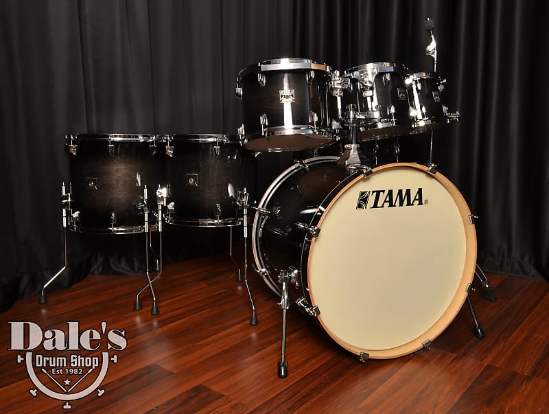 TAMA Superstar Classic Maple Transparent Black Burst Lacquer | Reverb