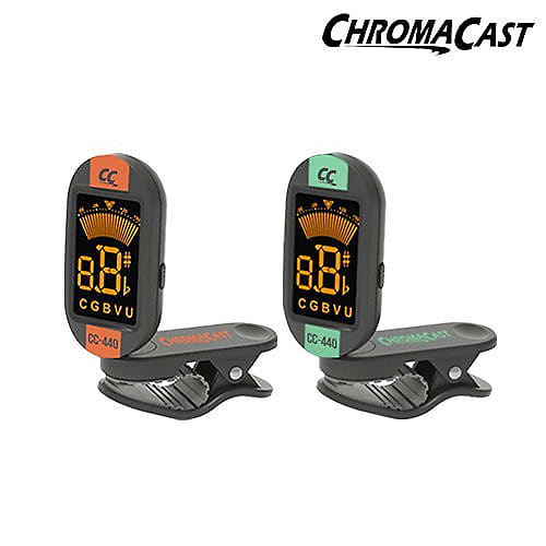 ChromaCast Clip On Chromatic Tuner 2 Pack (CC-440 Series)- | Reverb