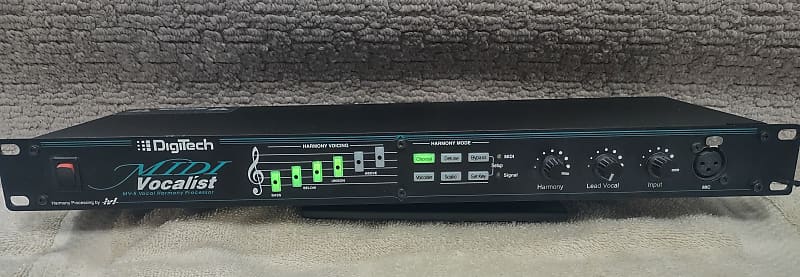 Digitech Midi Vocalist MV-5 Vocal Harmony Processor Rack | Reverb