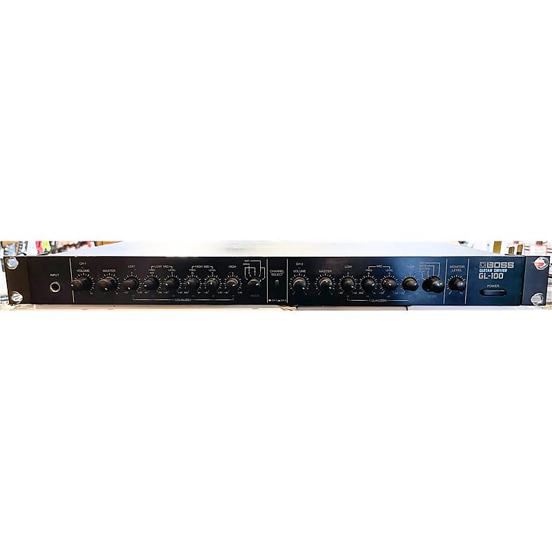 Boss GL 100 rack mount Guitar Driver Second-Hand | Reverb UK