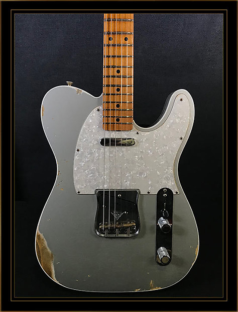 Fender Custom Shop Relic 1960 Tele Custom with Roasted Maple | Reverb