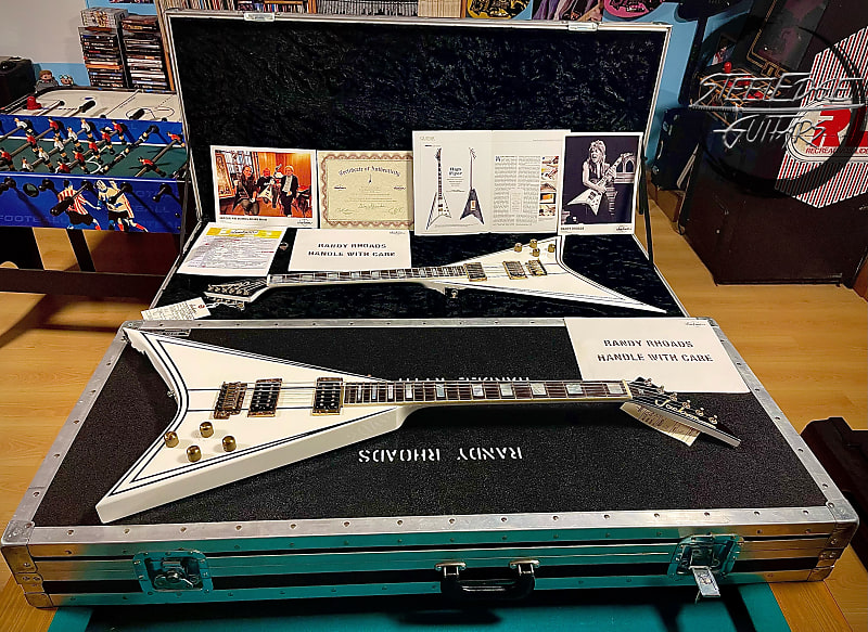 Jackson Custom Shop Masterbuilt Randy Rhoads Concorde Relic | Reverb