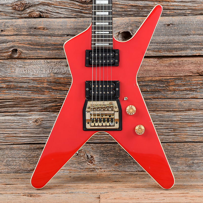Dean Baby ML Candy Apple Red 1980s | Reverb UK