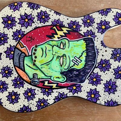 Custom Painted Telecaster Body - Free Shipping! | Reverb