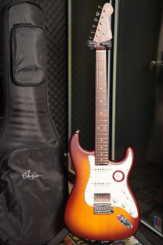 Shijie STE Pro custom Stainless frets 1pc dark roasted neck | Reverb