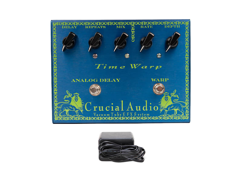 Crucial Audio Time Warp Tube Delay Pedal [USED] | Reverb
