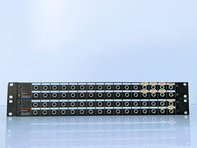 (1) Tascam PB-32P Teac, Rack Mount Patch Bay Clean | Reverb