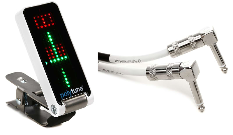 TC Electronic PolyTune Clip Clip-on Polyphonic Tuner Bundle | Reverb