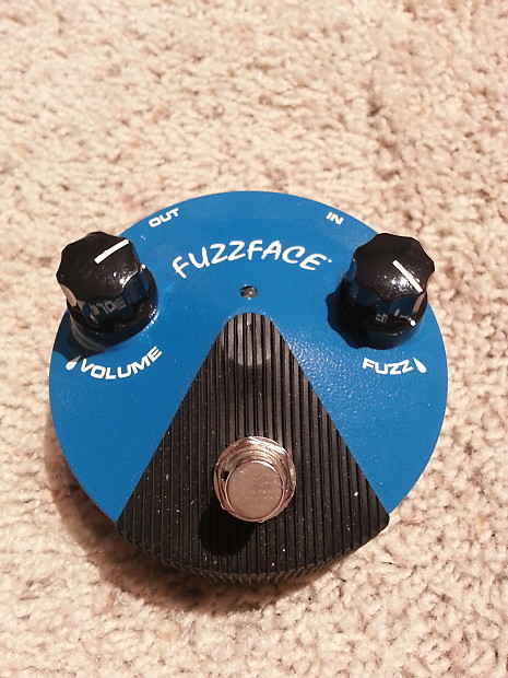 Dunlop Silicon Fuzz Face Mini 2013 Blue | Reverb