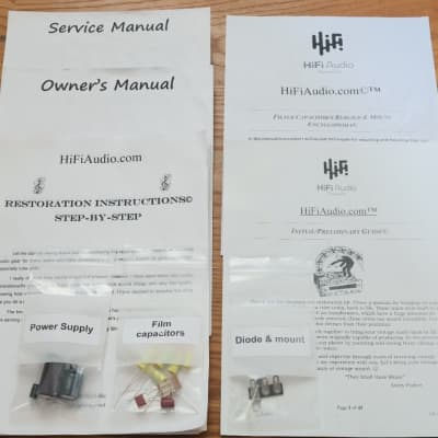 Hallicrafters TW2000 restoration kit filter capacitor repair | Reverb