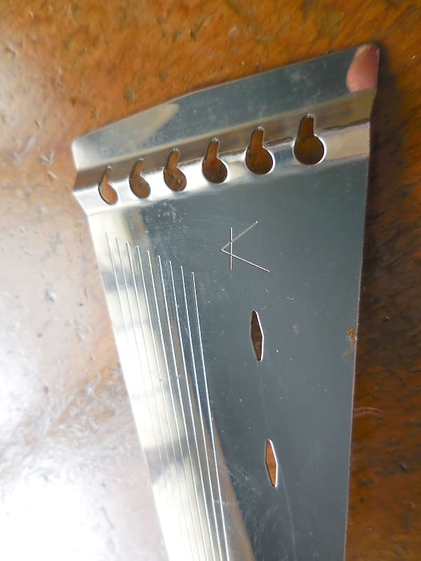 Kay Archtop Tailpiece 1962 - Chrome | Reverb