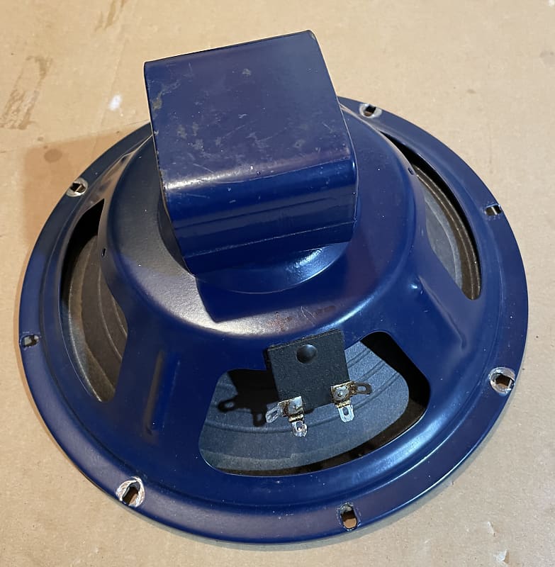 Eminence 10" Alnico Blue Frame mid 1990's - Blue | Reverb