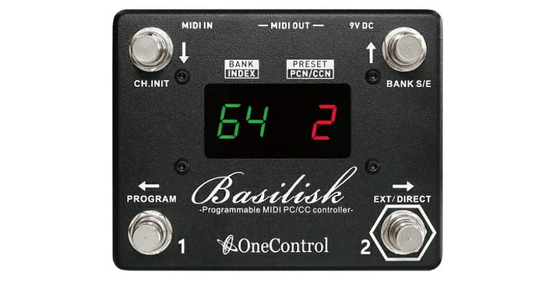 One Control Basilisk - Programmable MIDI Controller | Reverb