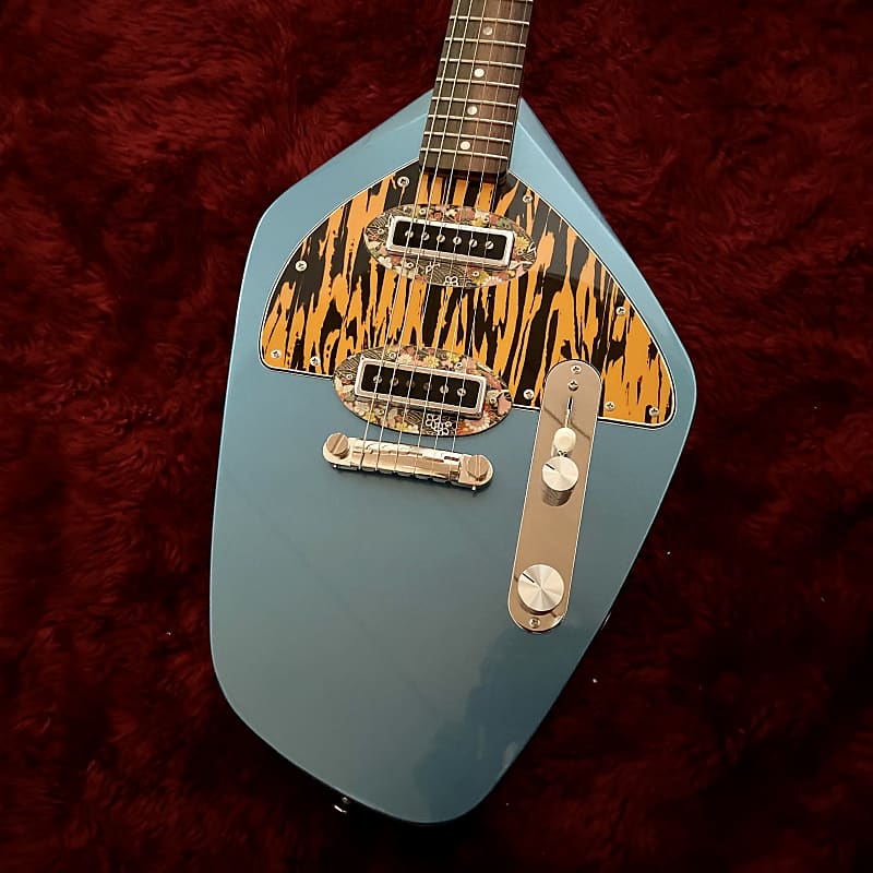 c.2019 Wisteria Guitars #1 Maboroshi Phantom Style Handmade | Reverb