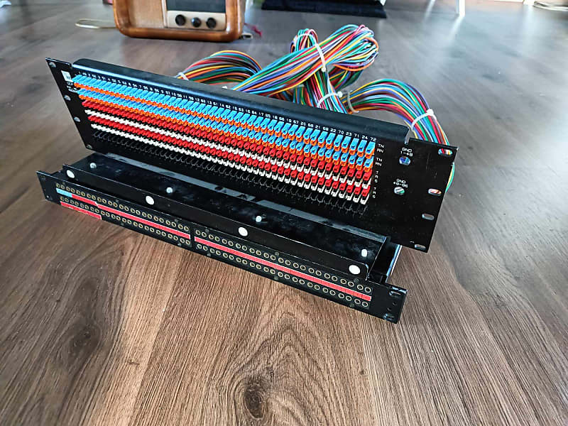 ADC BJF303 patchbay, bantam with remote punchdown panel, | Reverb UK