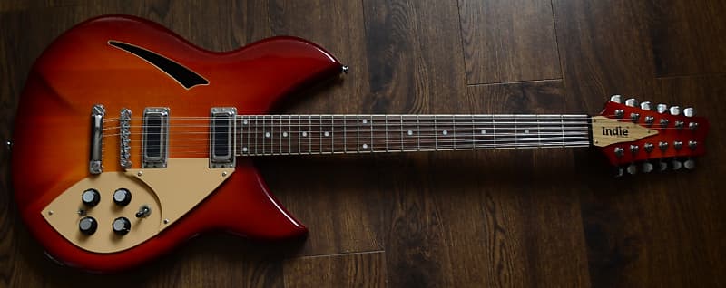 indie IRK 500 12 String Semi Acoustic Electric Guitar | Reverb UK