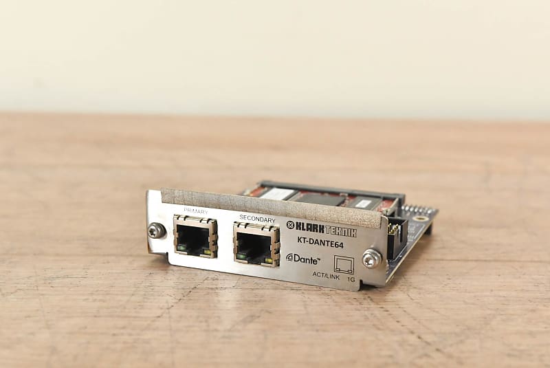 Klark-Teknik KT-DANTE64 Audinate Dante Network Module CG0020E | Reverb
