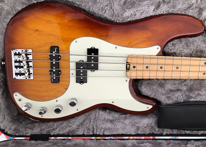Fender American Elite Precision Bass with Maple Fretboard | Reverb