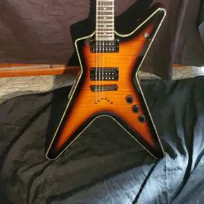 Dean Dime From Hell ML Lightning Bolt Electric Guitar | Reverb