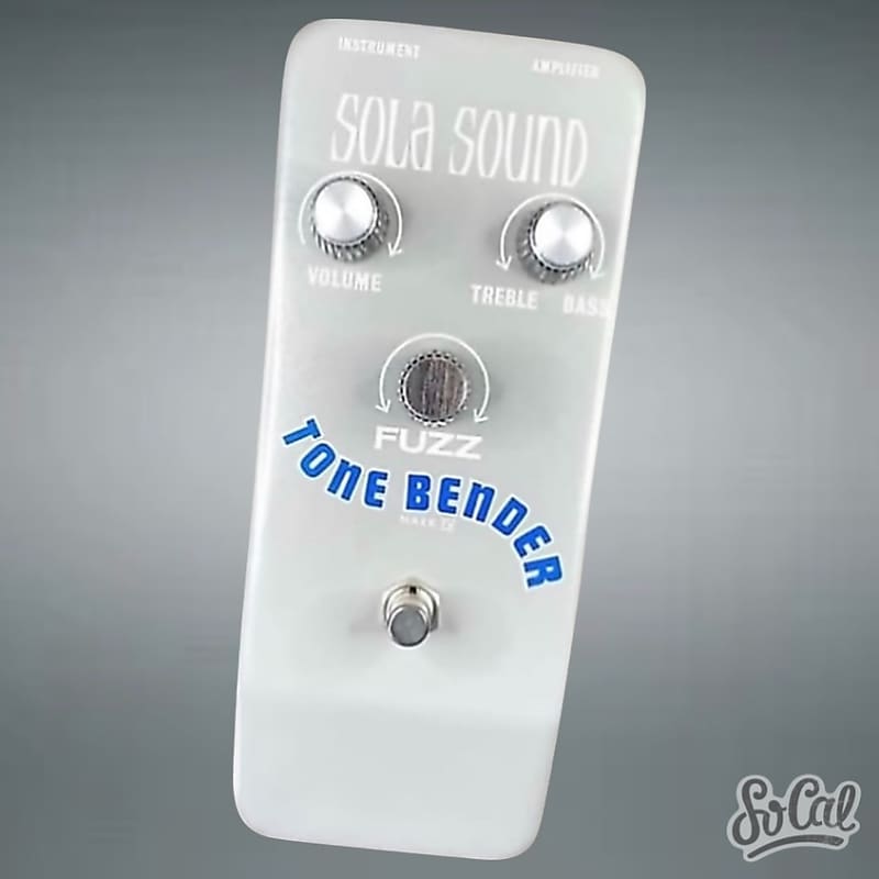 Sola Sound Tone Bender MKIV "Grey/Orange Doublecoat" (NKT | Reverb