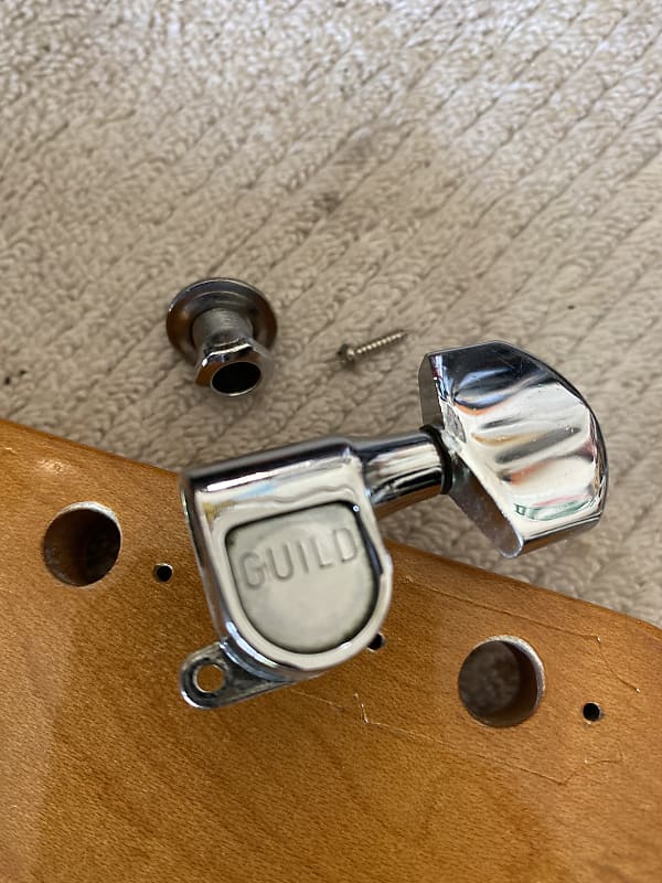 Guild Tuner Bass Side 1983 Chrome | Reverb UK