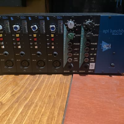 Aengus/API Custom 8 Channel Recording Console side car Mixer | Reverb