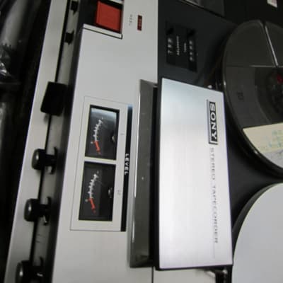 Sony TC-330 Reel To Reel, Cassette Recorder/Player, 2 Mics, | Reverb