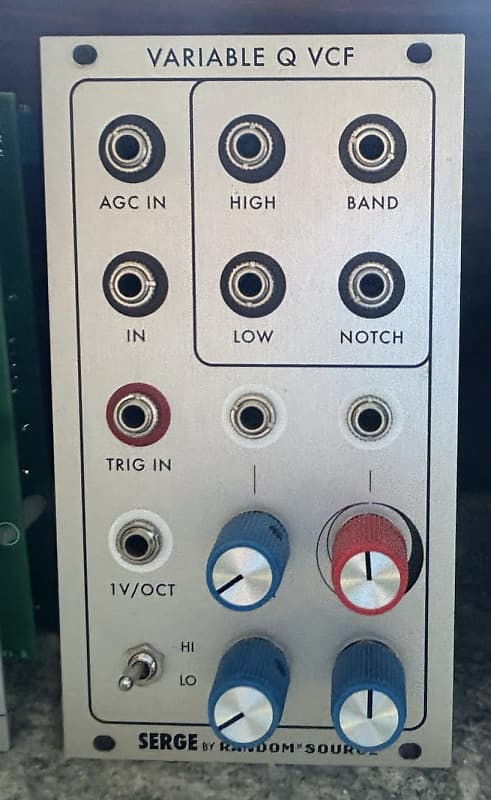 Serge Random Source Variable Q Filter | Reverb