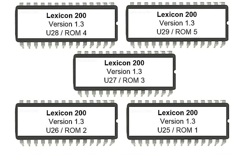 Lexicon Model 200 - Version 1.3 Firmware Update Upgrade for | Reverb