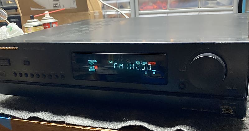 Marantz AV Preamp/Tuner Av600 Black | Reverb
