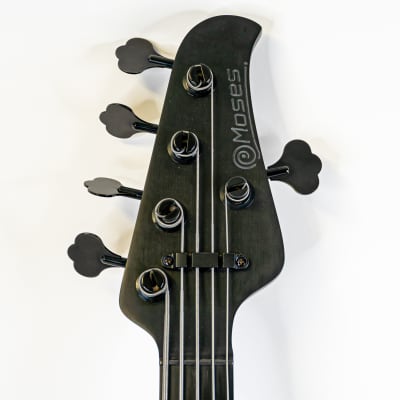 Marleaux/Moses Hybrid Fretless 5-String Bass with Active MEC | Reverb