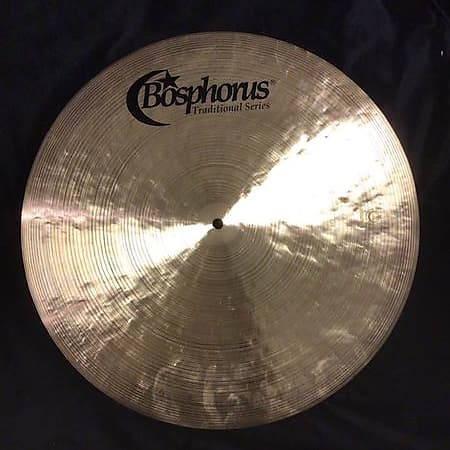 Bosphorus Cymbals - 20" Traditional Series Flat Ride | Reverb