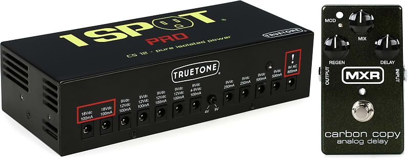 Truetone 1 SPOT PRO CS12 12-output Isolated Guitar Pedal | Reverb