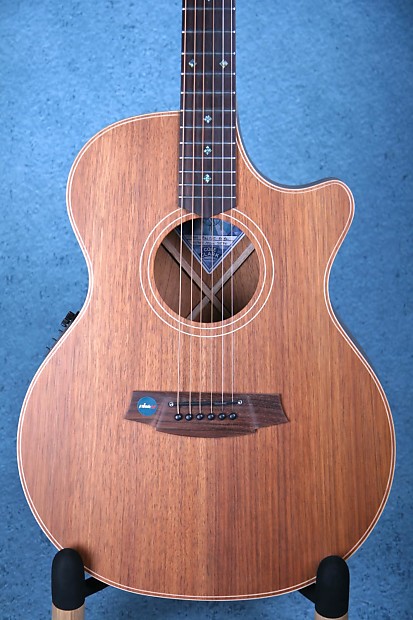Cole Clark AN2EC-BLBL Angel 2 Acoustic Electric Cutaway | Reverb