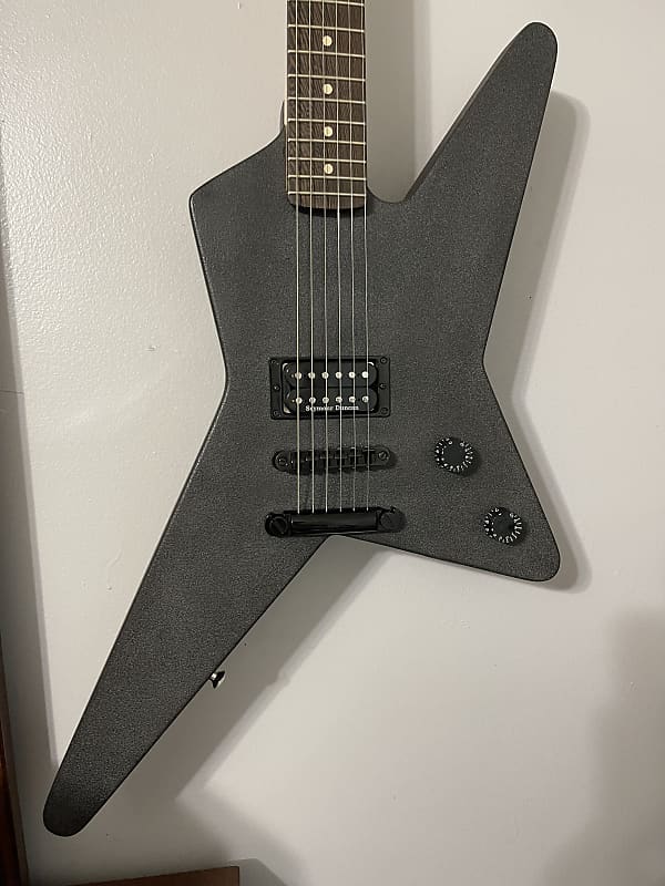 Warmoth Star 2022 Black textured | Reverb UK