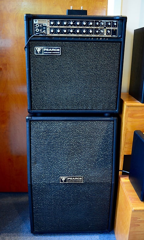 Pearce G2R Amplifier with 2X12 extension cabinet 1980's Black | Reverb