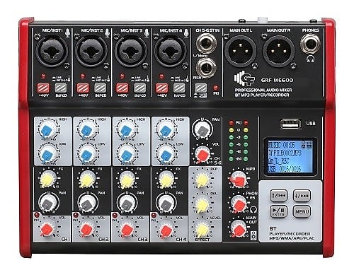 GROOVE FACTORY MIXER M600FX/BT/MP3 Mixer | Reverb