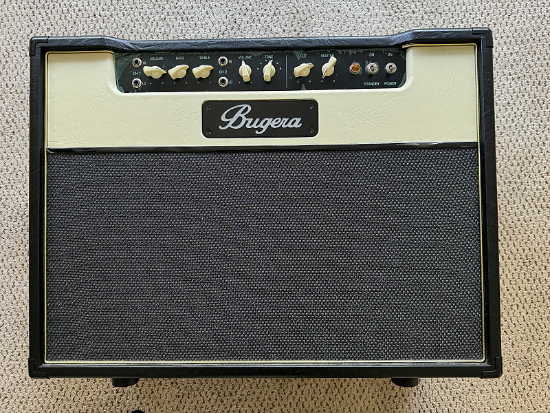 Bugera BC30-212 30W 2x12 Tube Guitar Combo Amplifier Black | Reverb