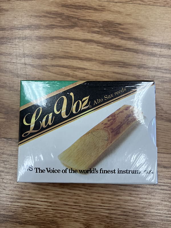 La Voz Medium/Soft Alto Sax Reeds | Reverb