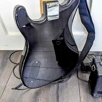 Rise by Sawtooth Black Strat-Style Single Humbucker Guitar | Reverb