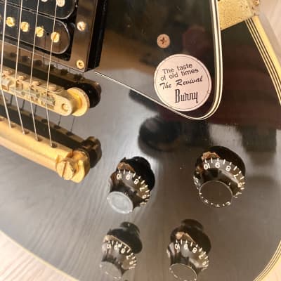 Burny Custom rlc-60 1988 - black | Reverb UK
