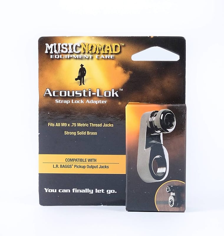 Music Nomad Acousti-Lok Strap Lock Adapter for Metric Output | Reverb